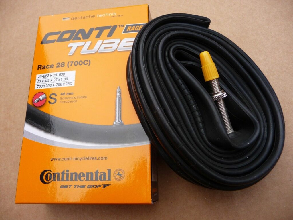 5x Continental Race 28 Inner tubes 700c 42mm Presta Road Sport Racing ...