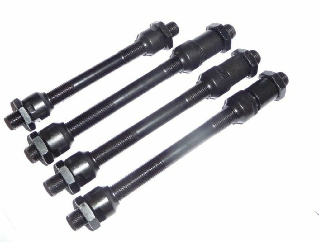 AXLE Hollow Spindle Bike Bicycle Wheel Front Rear Quick Release QR ...