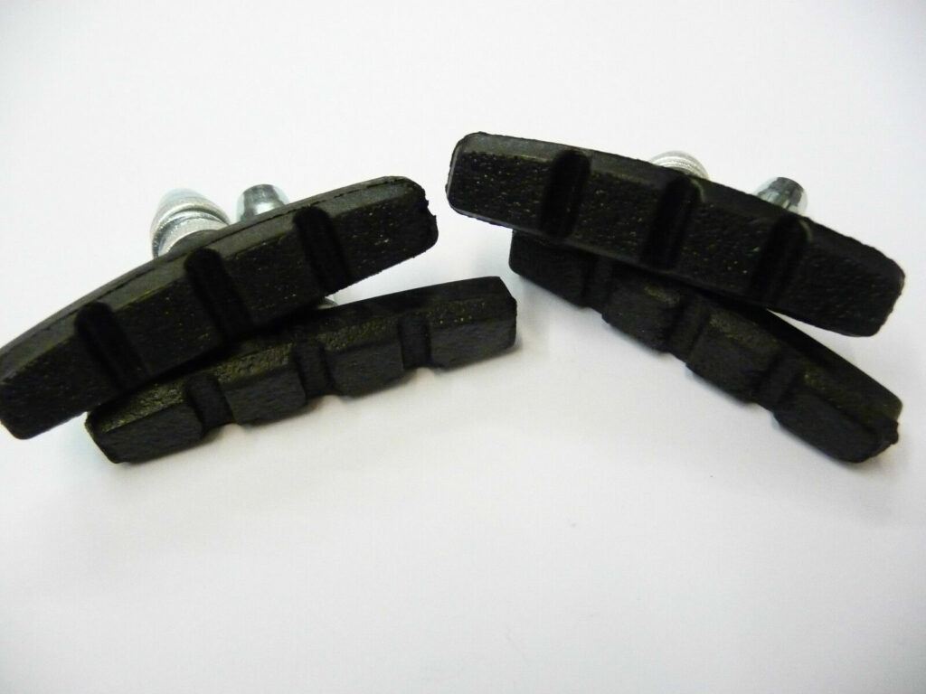 BRAKE Blocks 2 PAIR V-Brake bike Pad mountain bike cycle ATB MTB ...
