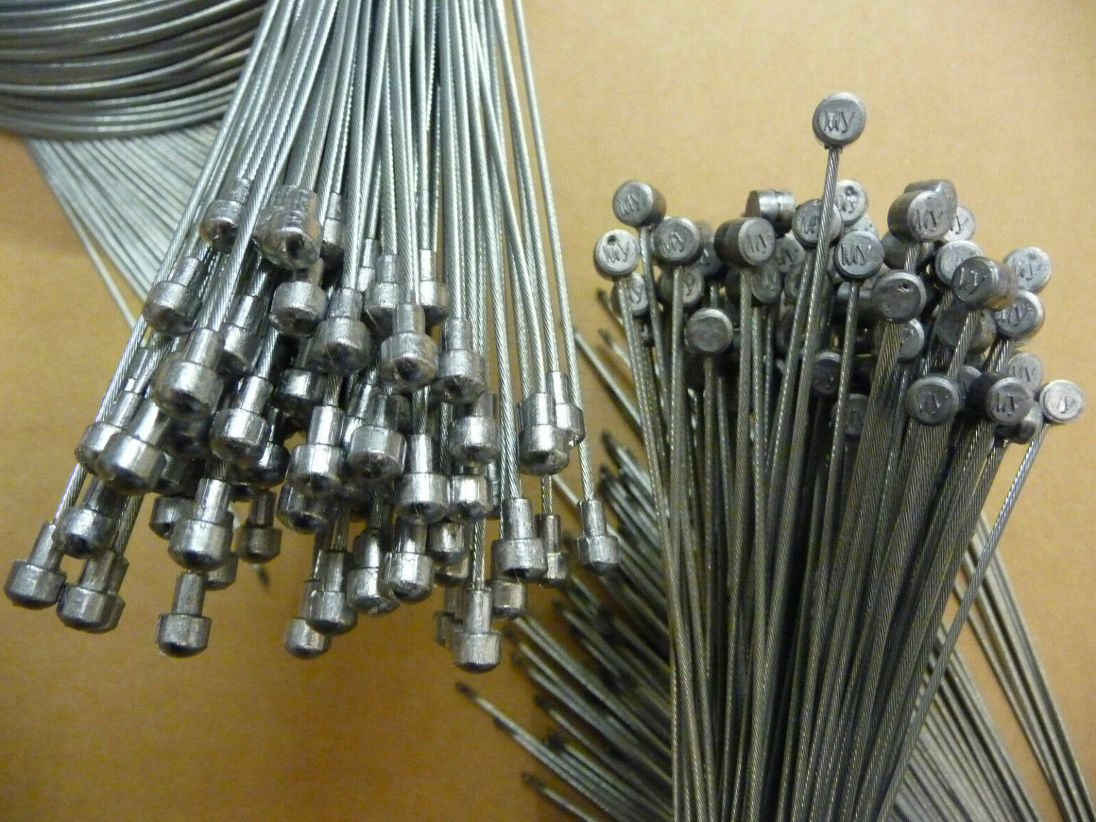 CABLE GEAR 100 Barrel Pear Nipple End Brake Inner Wires Road cycle ...