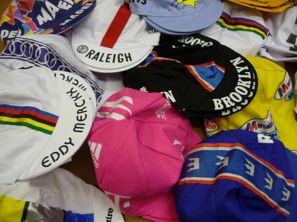 COTTON CAP Vintage Retro Cycling Bicycle Sports Colnago Eddy Raleigh ...