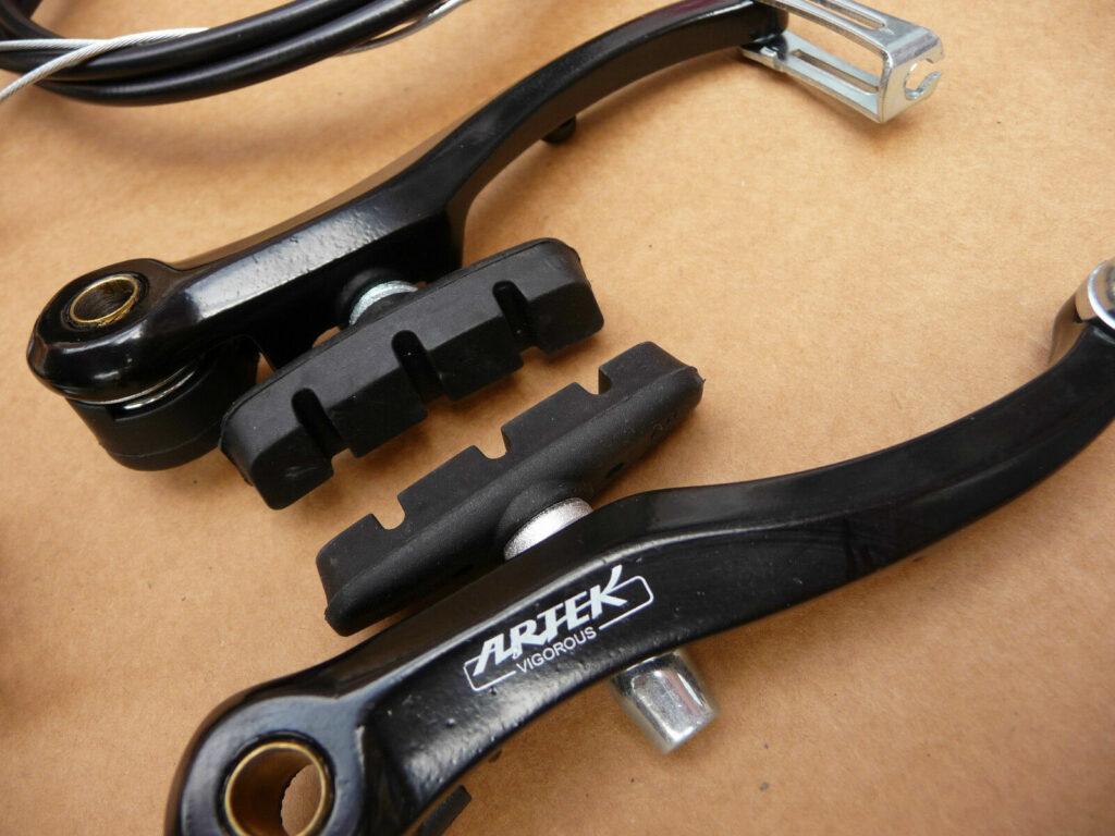 Complete V-brake Set – Black VBrake calipers / brake levers / cables ...