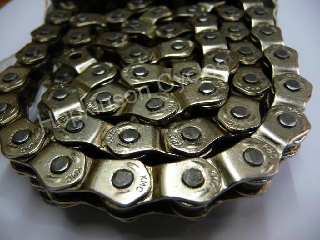 KMC Chain HL1 WIDE – Half Link – Silver – Single 1/2″ x 1/8″ BMX ...