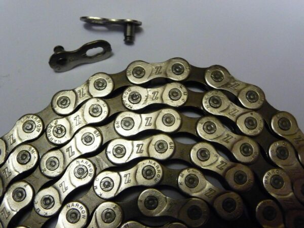 KMC Chain Z Narrow 5 6 7 8 Speed MTB Mountain Bike Hybrid Road Silver ...