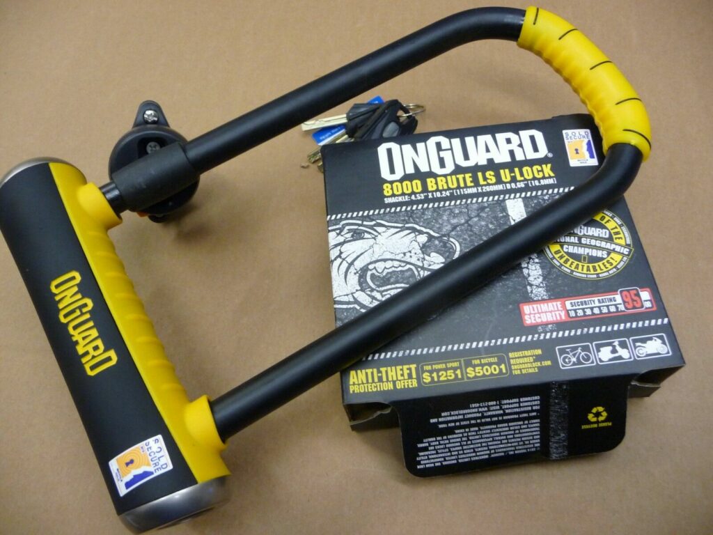 OnGuard Brute U-Lock – 8000 – Sold Secure GOLD – Hopkinson Cycles