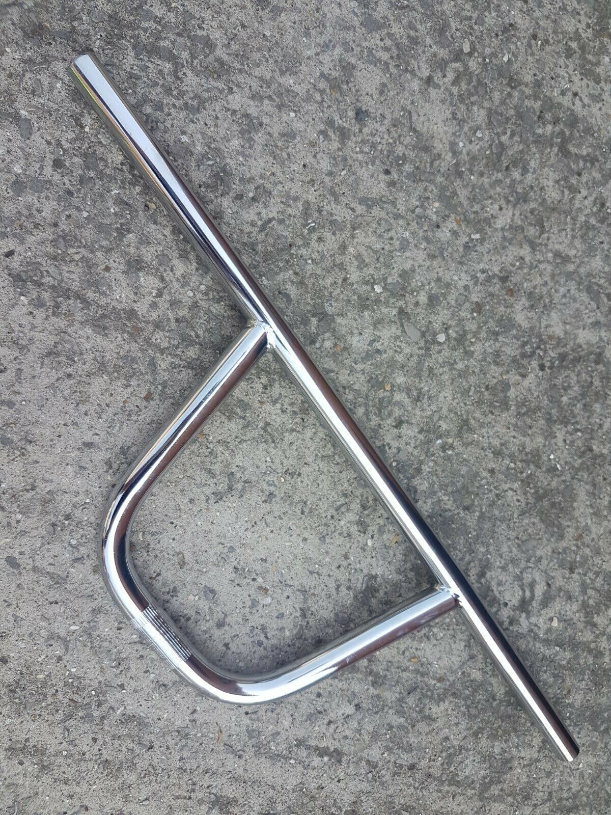 Oxford BMX Handlebars CW – 650mm Width – Old School c.w type Chrome ...