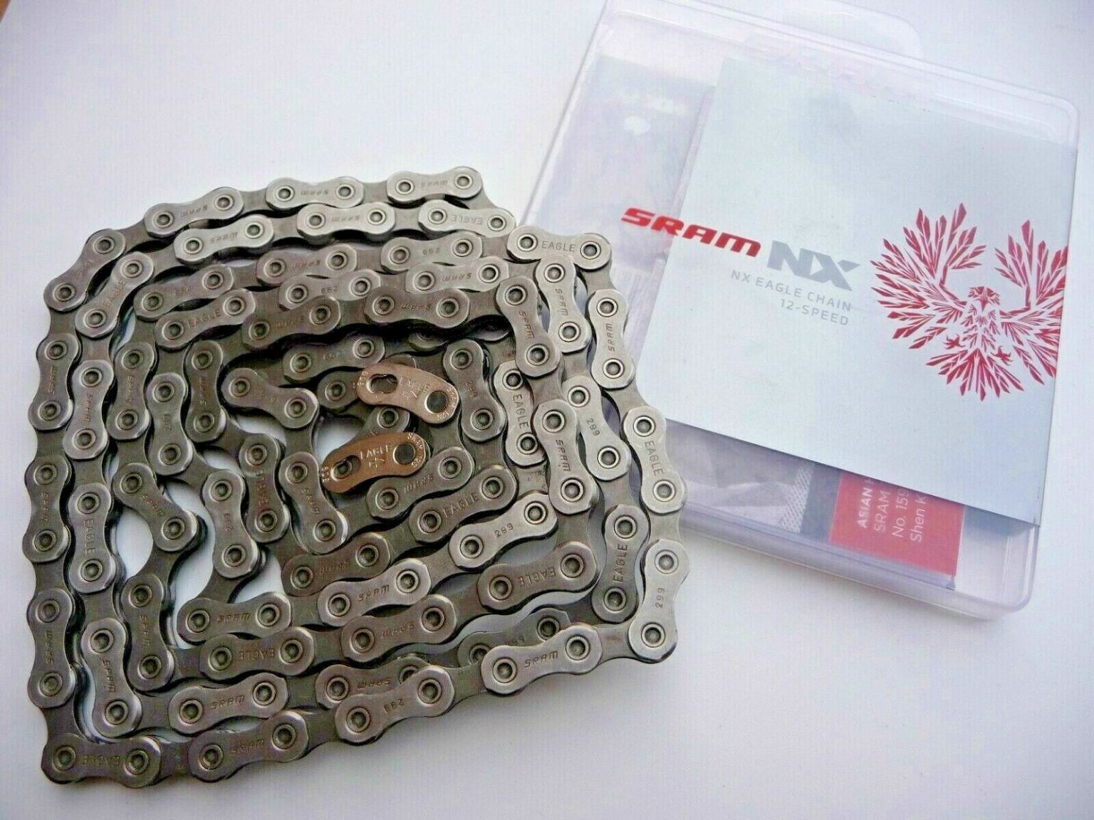 SRAM PC NX Eagle Chain 12 Speed Chain 126 Links – Hopkinson Cycles