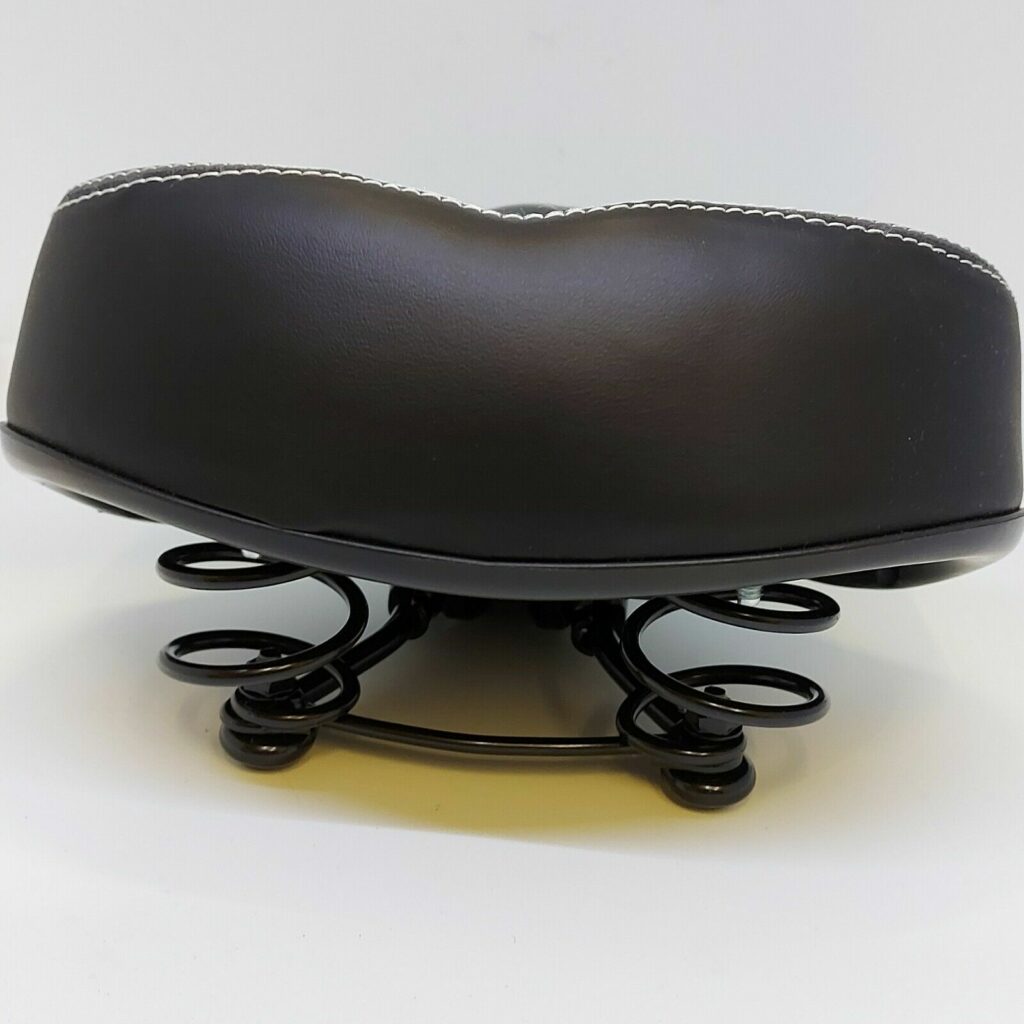 Saddle Large Sprung Comfort Spring Big Bum Cruiser Seat Wide Bike ...