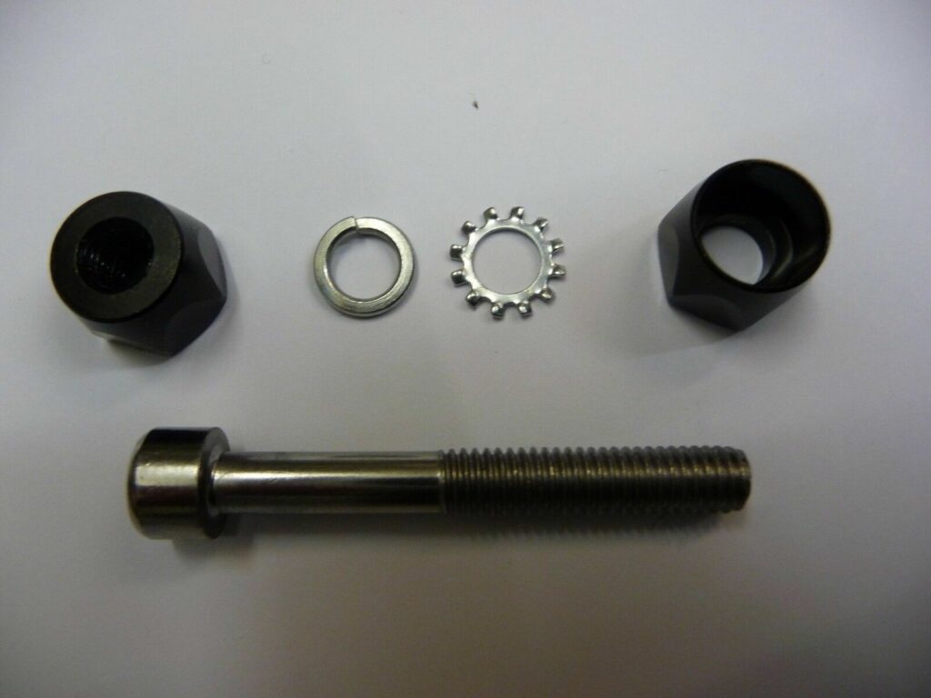 Seat post bolt Allen key lock type saddle stem clamp bolt nut ...