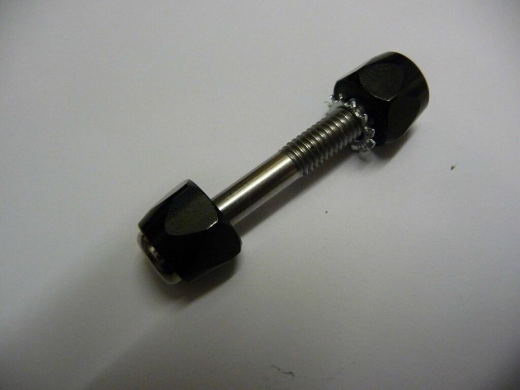 Seat post bolt Allen key lock type saddle stem clamp bolt nut ...