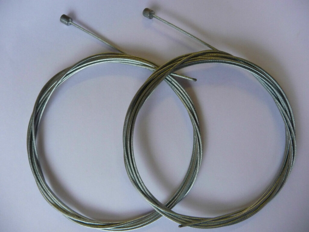 Bicycle Brake / Gear Inner Cables Wires Bike Cycle Pair Bulk Galvanised ...