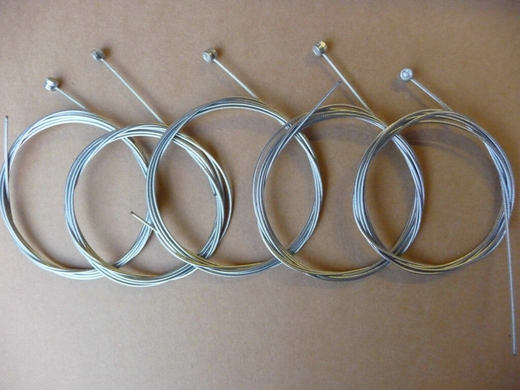 Bicycle Brake / Gear Inner Cables Wires Bike Cycle Pair Bulk Galvanised ...
