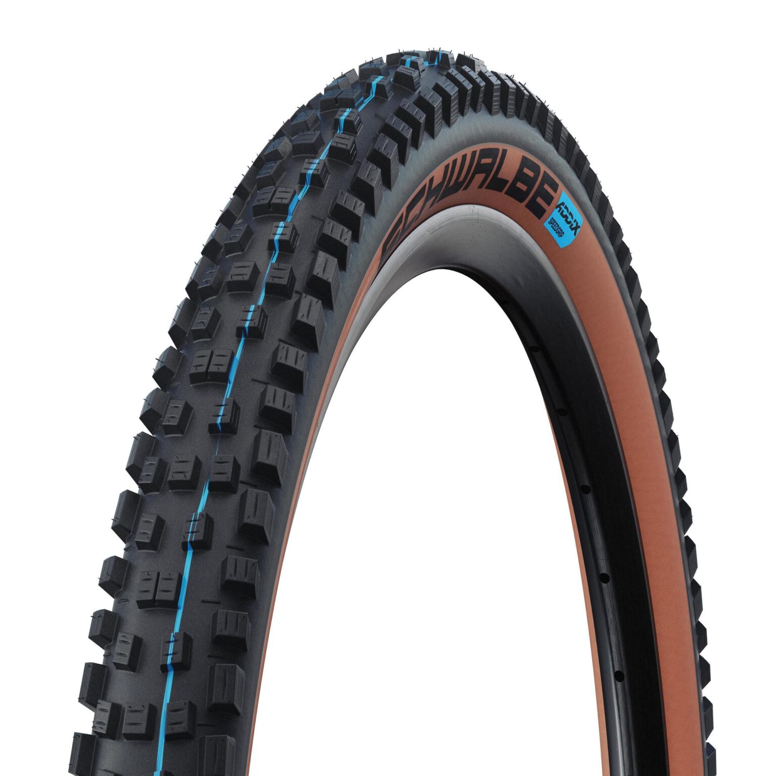 Schwalbe Nobby Nic Tyre Tubeless TLE EVO Super Ground SpeedGrip Bronze ...