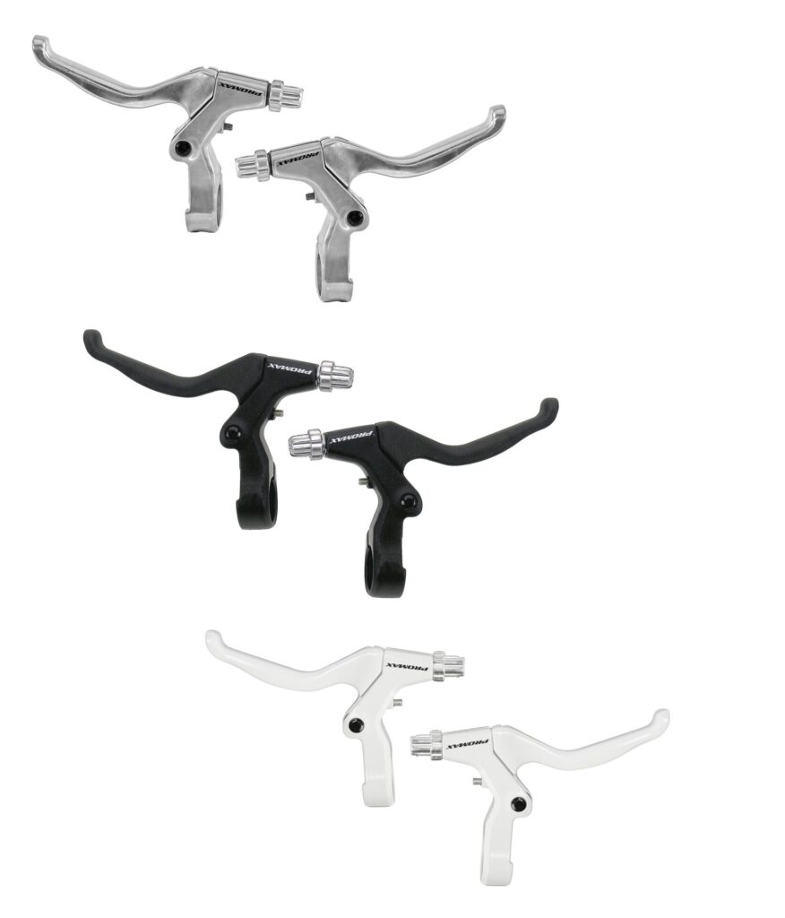 Lightweight ALLOY Brake Levers 2-finger Mountain Bike BMX MTB ATB DH ...