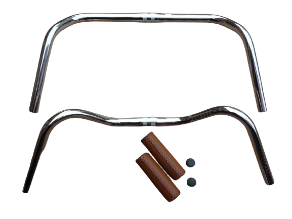 Humpert Ergotec Steel Chrome Handlebars Bicycle Traditional Retro ...