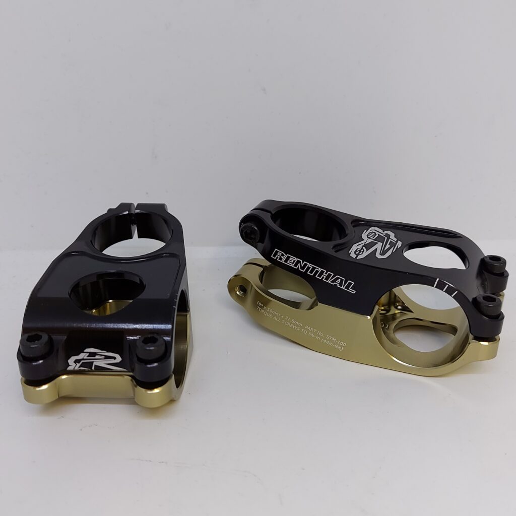 Renthal Duo Stem 31.8mm Handlebar Clamp 40mm / 50mm Reach – Hopkinson ...