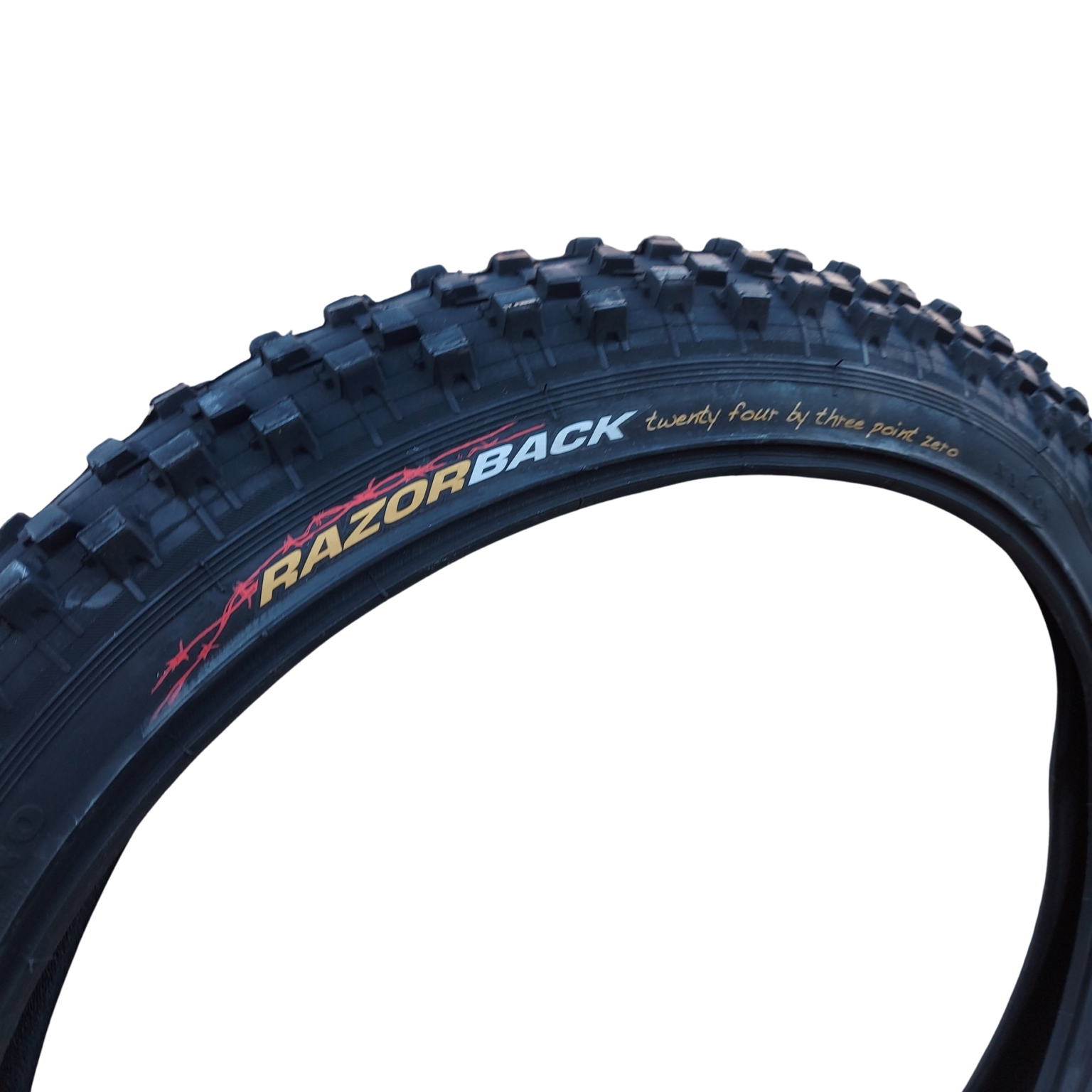 Duro Razorback Tyre 24 x 3.00 " - Junior MTB DH Offroad Unicycle ...