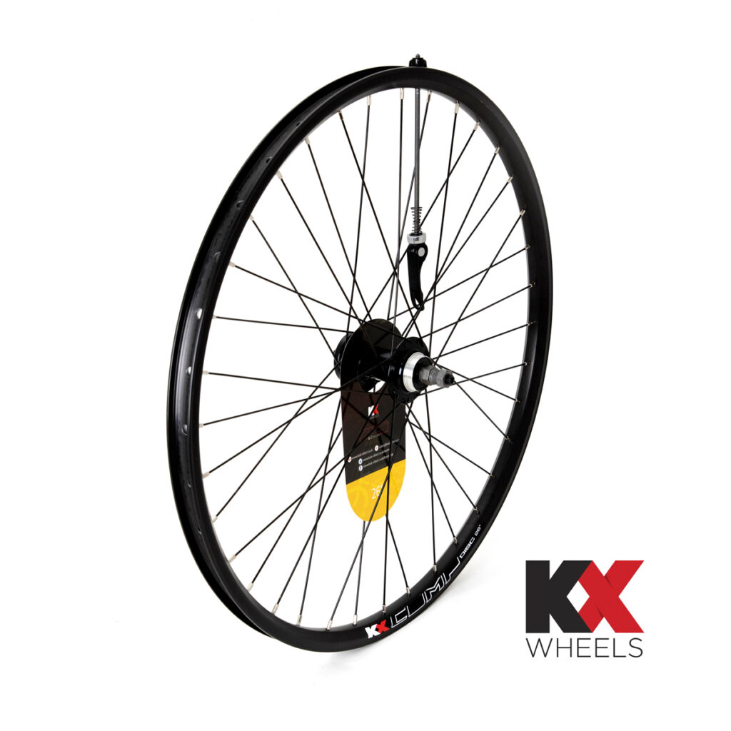 26 inch Rear MTB Wheel | SCREW ON Disc Hub QR | 26" Alloy Rim KX COMP ...